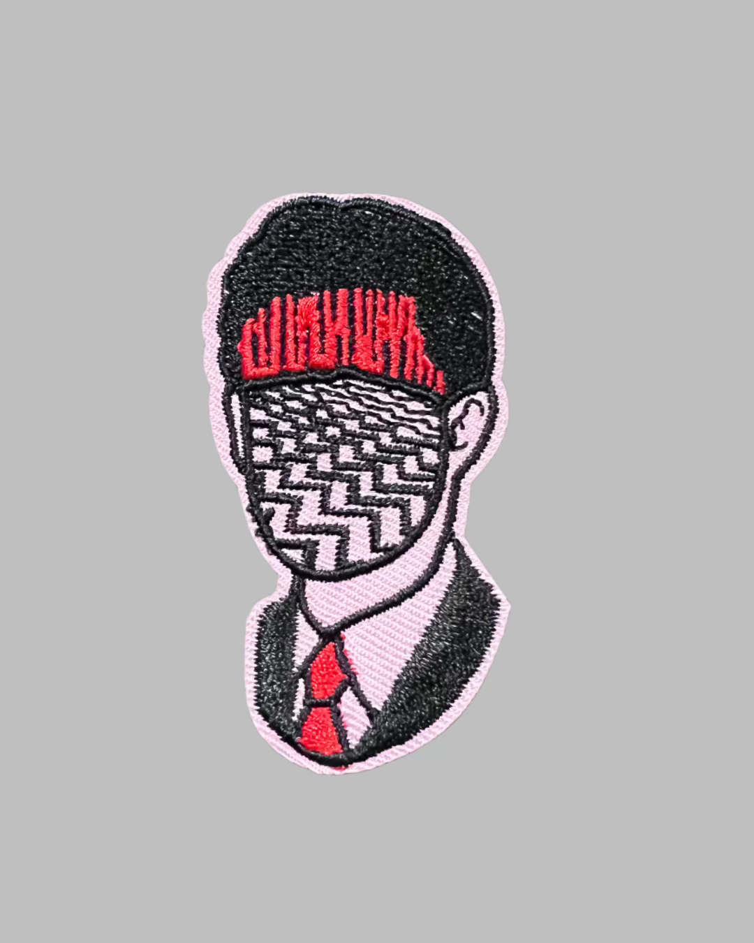Twin Peaks Illustration Embroidered Iron-On Patch | Le Monkey House